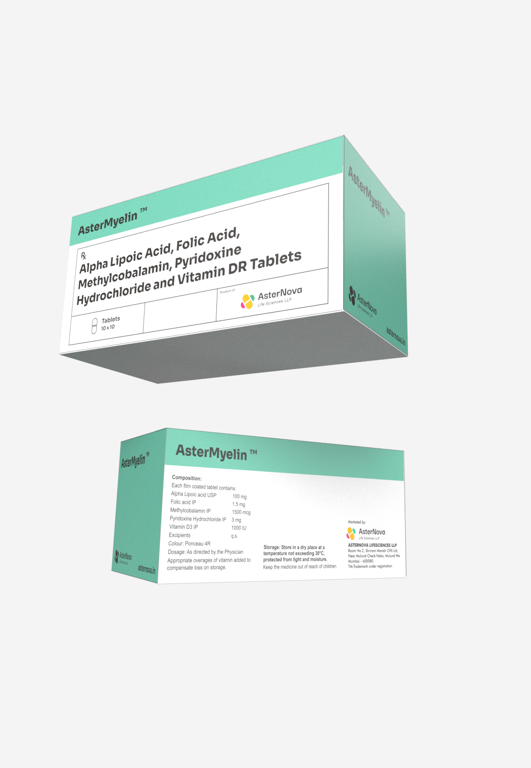 Aster Myelin | Comprehensive Support for Nerve Health - Aster Nova